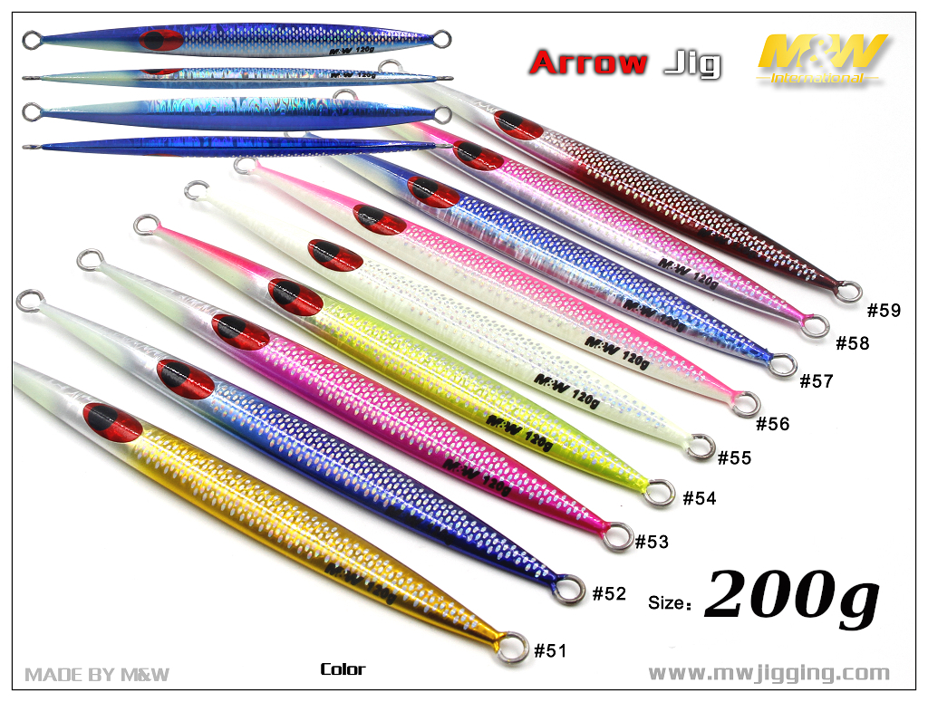 MW ARROW JIG 200g - BARKA-FISHING