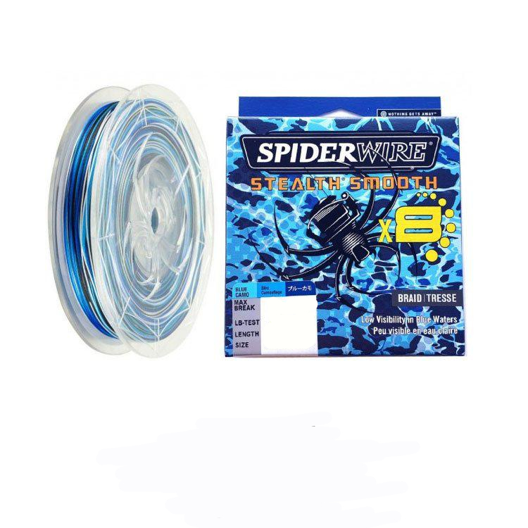 SPIDERWIRE BLUE CAMO - BARKA-FISHING